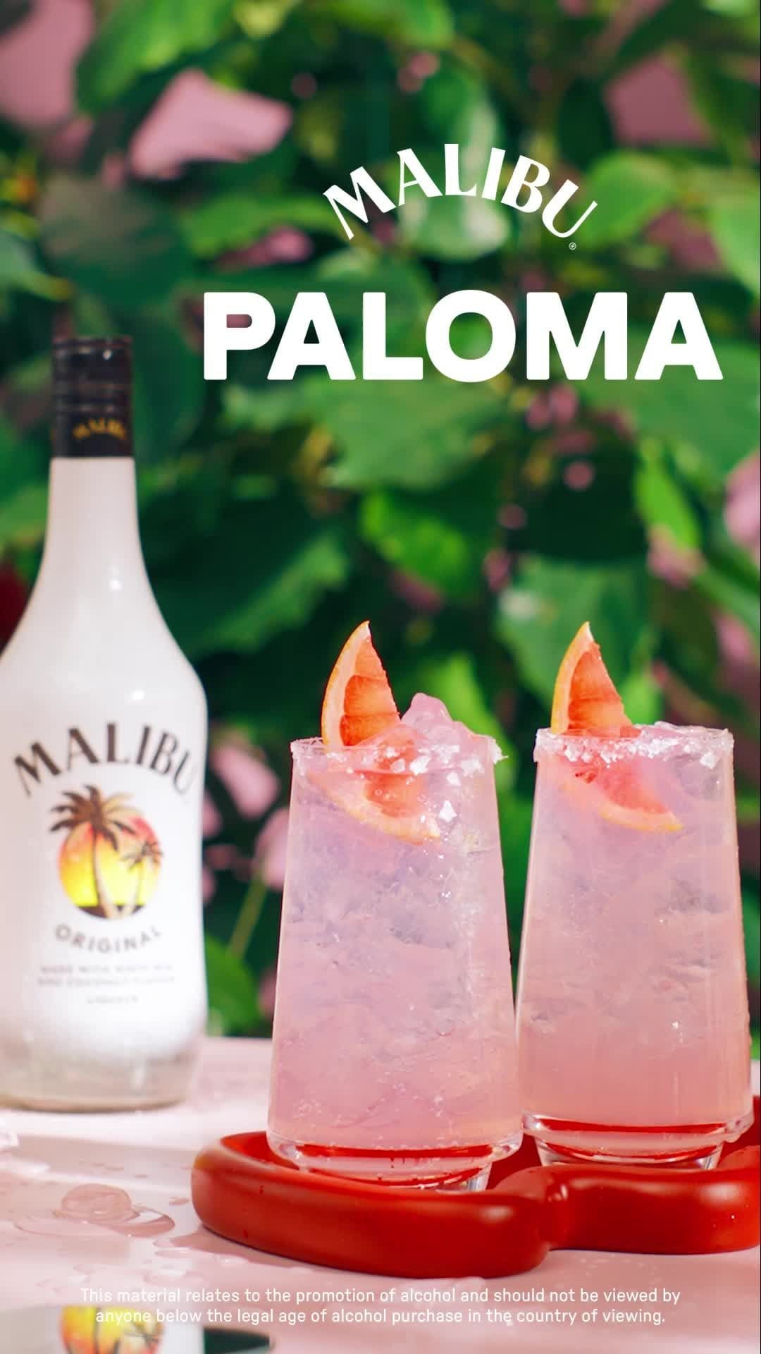 Malibu and Cola Drink Recipe - Malibu Drinks